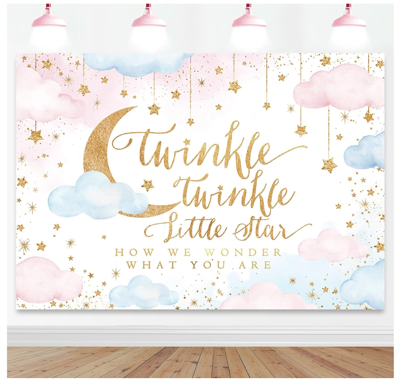 Twinkle twinkle little star themed baby shower - Worry-Free Baby Shower